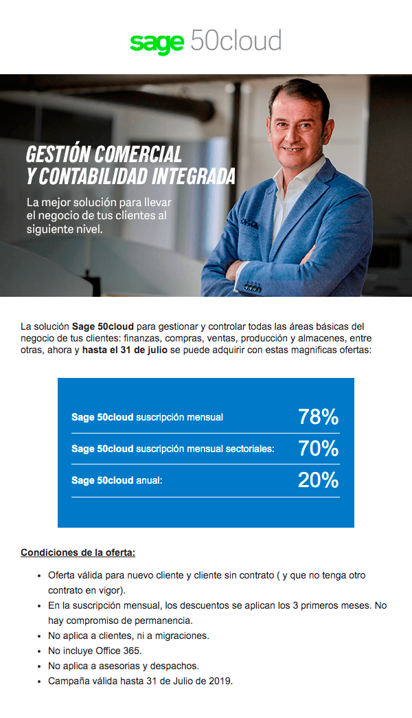 Portal Partners Sage Campaña Sage 50cloud: Gestión comercial y contabilidad integrada - Portal ...