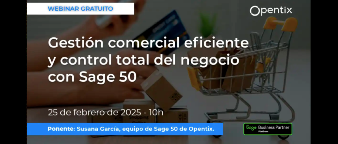 Portal Partners Sage Webinar “Gestión comercial eficiente y control total del negocio con Sage ...